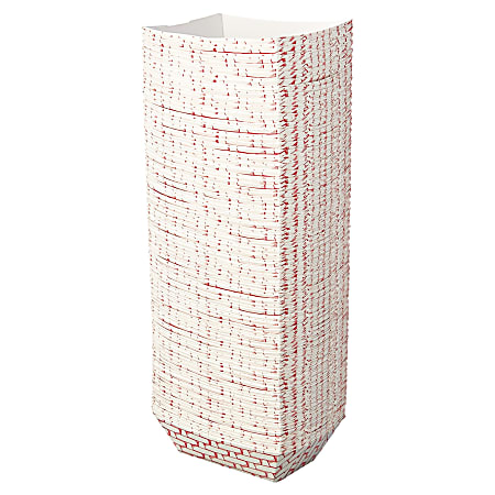 Boardwalk Paper Food Baskets 1 Lb Capacity RedWhite Carton Of 1000 ...