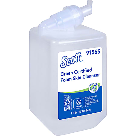 Kleenex Foam Skin Cleanser Soap Unscented 33.8 Oz Carton of 6 Cleansers ...