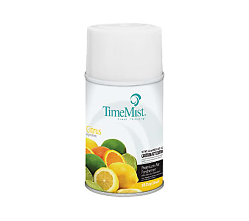 TimeMist Premium Metered Air Freshener Refills Citrus 6.6 Oz Pack Of 12 ...