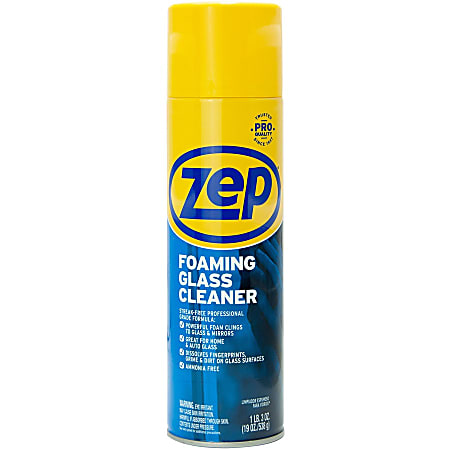 Chase Champion Foam Glass Cleaner Spray 19 Oz Can Case Of 12 - Office Depot