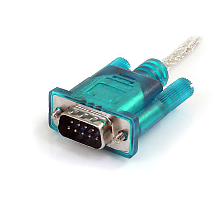 StarTech.com USB to Serial Adapter Prolific PL 2303 3 ft 1m DB9 9 pin USB to RS232 Adapter Cable ...