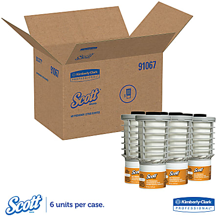 Scott Continuous Air Freshener Refills Citrus 1.62 Oz Case Of 6 ...