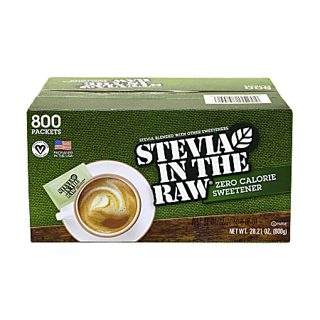 Stevia In The Raw Packets Box Of 800 - Office Depot