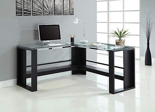 Office depot corner desk espresso store
