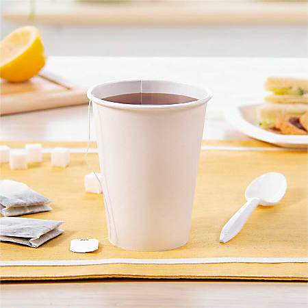Solo Cup Polycoated Hot Paper Cups 12 Oz White 50 Cups Per Sleeve Case ...