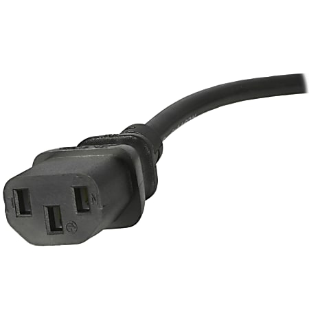 StarTech.com 6 ft Standard UK Computer Power Cord Power cable IEC 320 ...