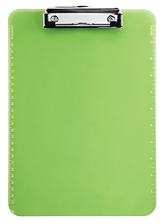 Office Depot Brand Plastic Clipboard 9 x 12 12 Assorted Colors No Color ...