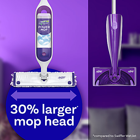 Swiffer WetJet Starter Kit PurpleSilver - Office Depot