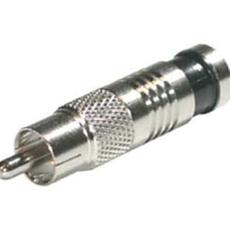 C2G RG59 Compression RCA Connector 50pk RCA - Office Depot