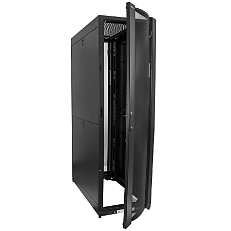 StarTech.com 42U Server Rack Cabinet Adjustable Mounting Depth up to 37 ...