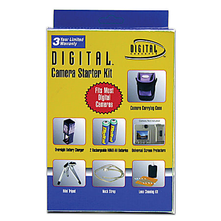 Sakar Digital Camera Starter Kit - Office Depot