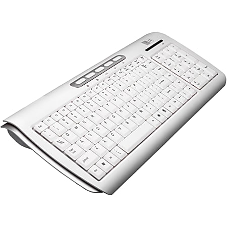 Wireless CASE LOGIC KEYBOARD RUBBER WHITE 2.4G BY ERGOGUYS - Office Depot