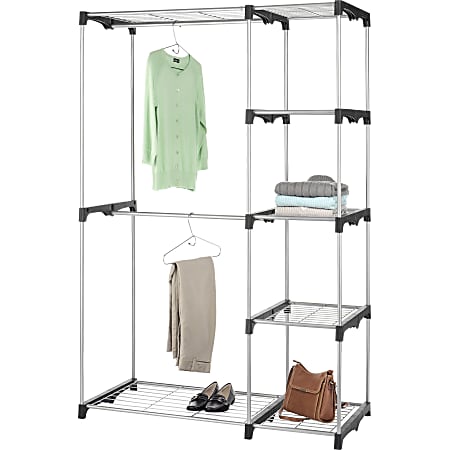 Whitmor Display Rack 5 Compartments 68 Height x 45.2 Width x 19.3 Depth ...