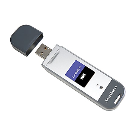 Linksys® WUSB54GSC Compact Wireless-G USB Network Adapter With SpeedBooster