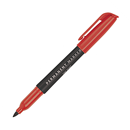Office Depot Brand Permanent Markers Fine Point 100percent Recycled ...