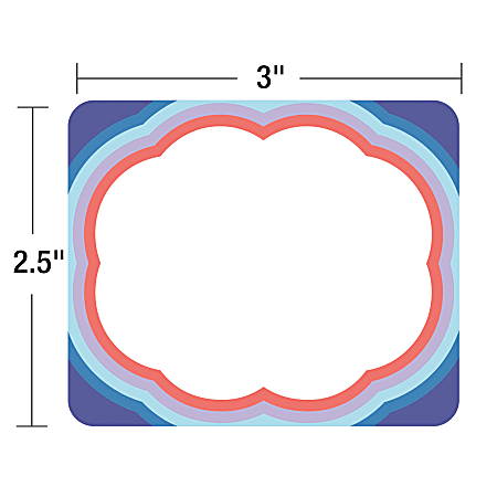 Carson Dellosa Education Name Tags 3 x 2 12 We Stick Together 40 Tags ...
