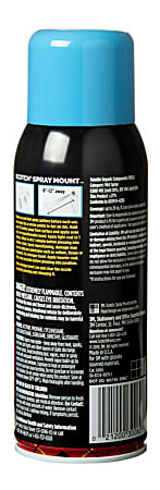 Scotch Spray Mount Spray Adhesive Clear 10.25 Oz. - Office Depot