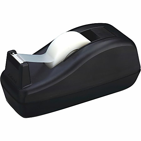 Scotch Deluxe Desk Tape Dispenser Black - Office Depot