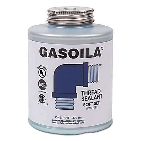 Gasoila Chemicals Soft Set Thread Sealant 16 Oz BlueGreen Pack Of 12 ...