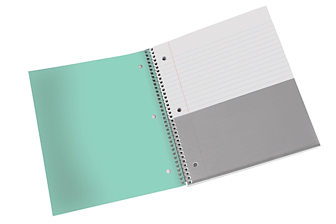 Office Depot Brand Stellar Poly Notebook 8 x 10 12 1 Subject Wide Ruled ...