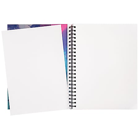 UCreate Fashion Poly Sketch Books 75 Sheets 12 x 9 Unruled Watercolor ...