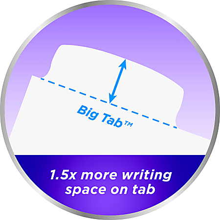 Avery Big Tab Write Erase Durable Plastic Dividers 8 12 x 11 Multicolor ...