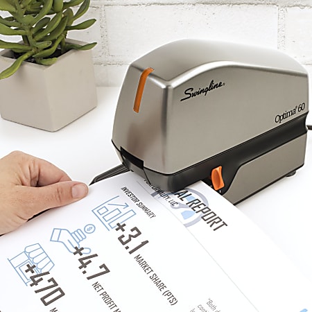 Swingline Optima 60 Electric Stapler - Office Depot