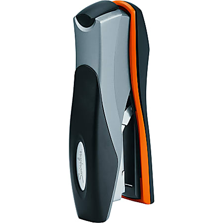 Swingline Optima 40 Desk Stapler SilverBlackOrange - Office Depot