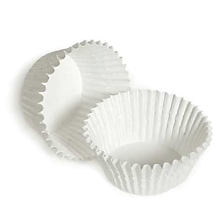 Paterson Paper Baking Cups 3 12 x 1 12 White Case Of 10000 - Office Depot