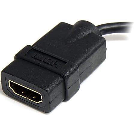 StarTech.com High Speed HDMI Adapter Cable HDADFM5IN - Office Depot