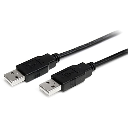 StarTech.com 1m USB 2.0 A to A Cable MM Connect USB 2.0 devices to a ...