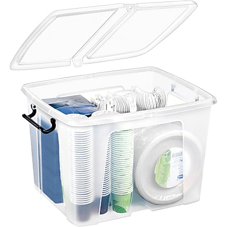 CEP Strata Smart Storemaster Storage Box With Butterfly Closure 40 ...