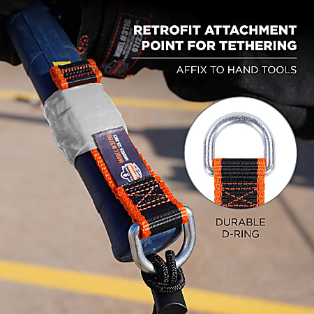 Ergodyne Squids 3706 Web Tool Tethers 5 12 Black Pack Of 3 Tethers ...