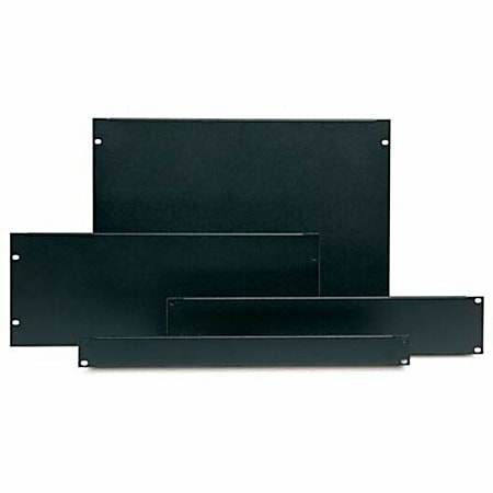 APC Blanking Panel Kit 19 Black Black 15U Rack Height 1 Pack 3.5 Height ...