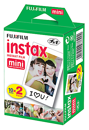 Fujifilm instax mini Film For instax mini Cameras Pack Of 2 ...