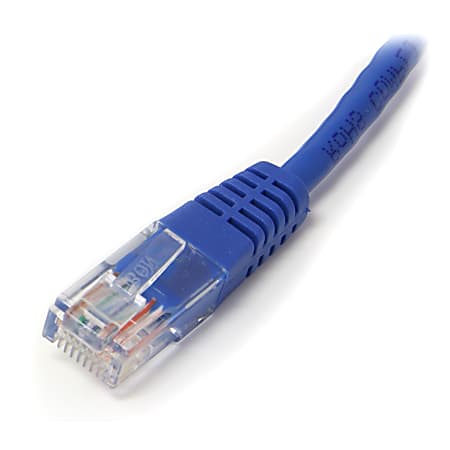 StarTech.com Cat5e Molded UTP Patch Cable 25 Blue - Office Depot