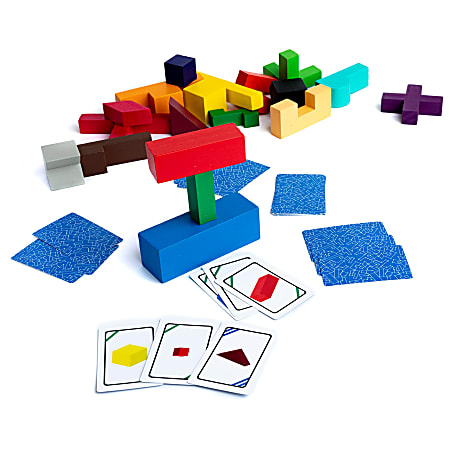 Continuum Games Build Up Block Stacking Game Grade 3 12 - Office Depot
