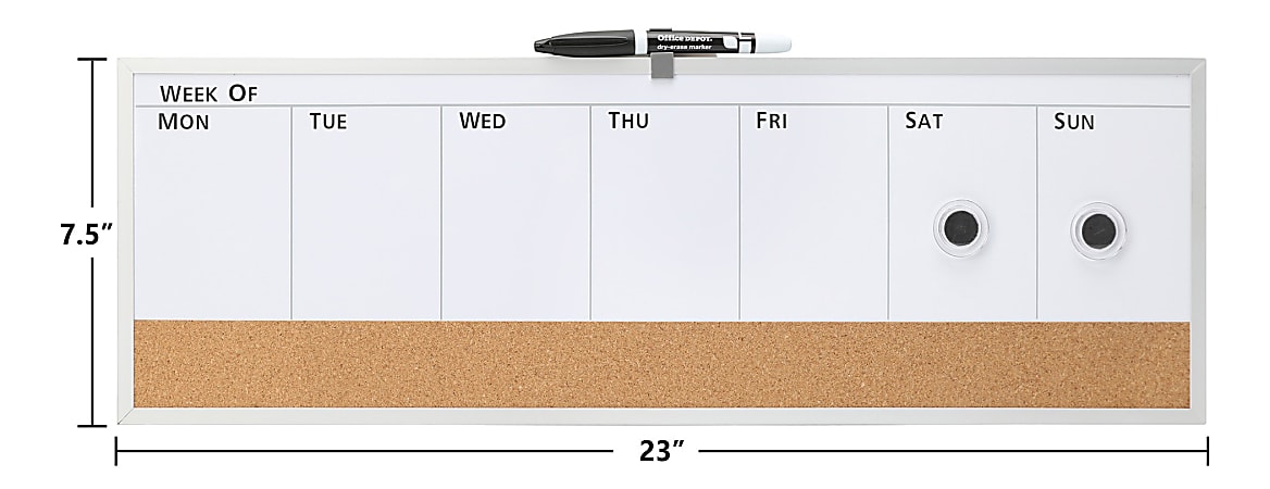 weekly planner whiteboard