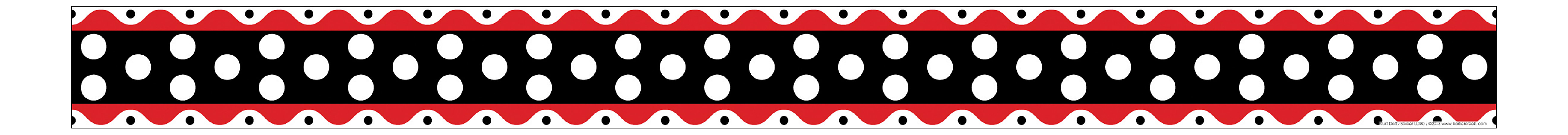 Barker Creek Double Sided Border Strips 3 x 35 Just Dotty Set Of 24 ...