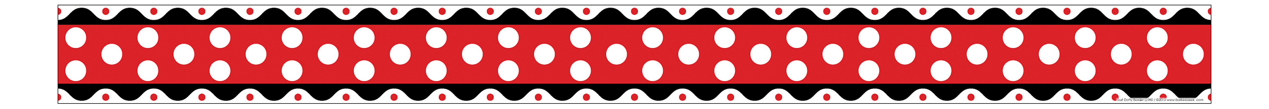 Barker Creek Double Sided Border Strips 3 x 35 Just Dotty Set Of 24 ...