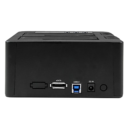 StarTech.com eSATA Hard Drive Duplicator Dock Standalone HDD Cloner ...