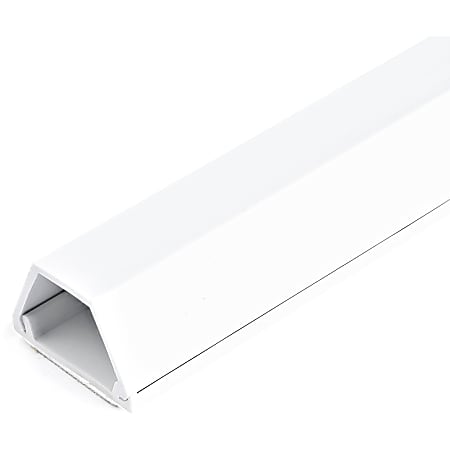 StarTech 6 ft 2 Piece Cable Raceway Duct White TAA Cable raceway 6 ft ...