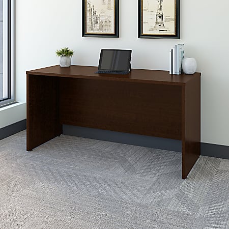 Bush Business Furniture Components 60 W Credenza Computer Desk Mocha Cherry Standard Delivery
