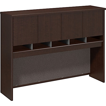 Bush Business Furniture Series C Components Hutch 60 W Mocha Cherry ...