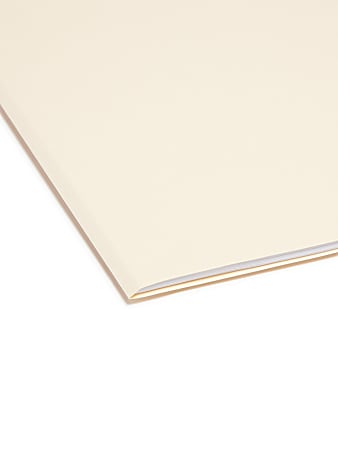 Smead Guide 25 Cut File Folders Letter Size 8 12 x 11 Manila Box Of 100 ...