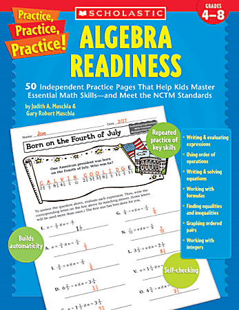 Scholastic Algebra Readiness - Office Depot