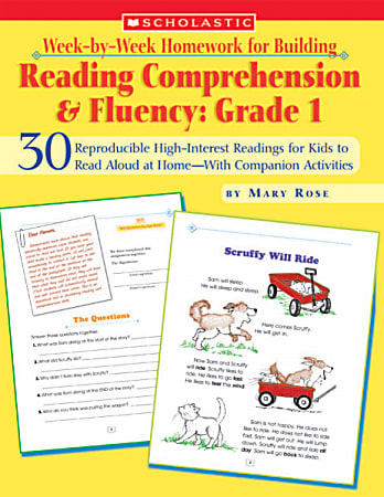 Scholastic Week by Week Homework For Building Reading Comprehension ...