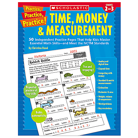 Scholastic Time Money Measurement - Office Depot