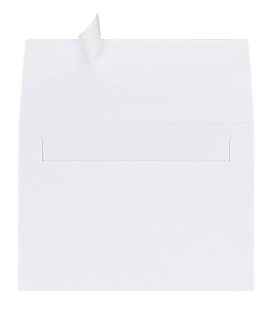 Office Depot Brand Photo Envelopes 4 x 6 Clean Seal White Box Of 50 ...