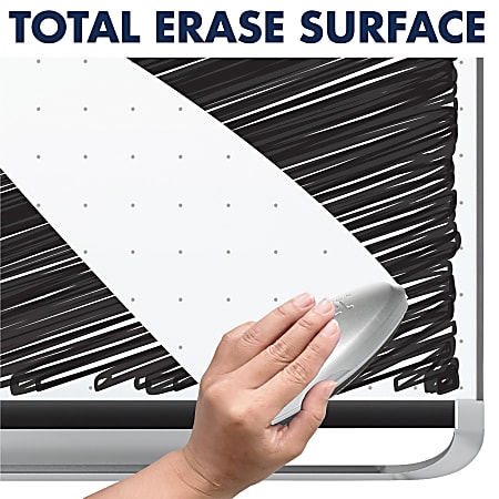 Quartet® Prestige™ 2 Magnetic Total Erase® Dry-Erase Whiteboard, 96" x ...